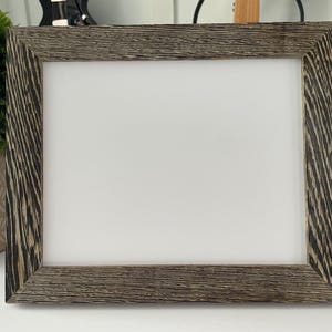 Bleached Wenge Solid Wood Exotic Frame 8X10 Picture Frame Handmade and ...