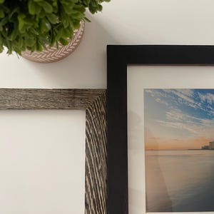 Bleached Wenge Solid Wood Exotic Frame 8X10 Picture Frame Handmade and ...