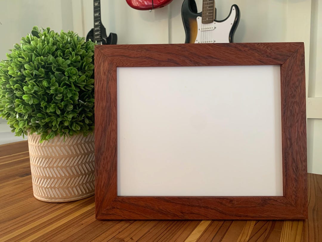 Ebiara Wood Aka Red Zebrawood With Maple Splines Corners 8 X 10 Picture ...