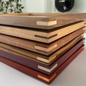 Bleached Wenge Solid Wood Exotic Frame 8X10 Picture Frame Handmade and ...