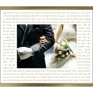 8x10 Father Daughter Picture Frame - First Dance, I Loved Her First ...