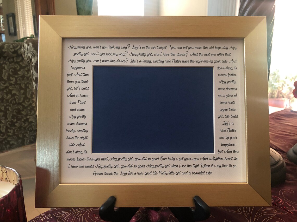 8x10 Personalized Picture Frame Wedding Gift Christmas | Etsy