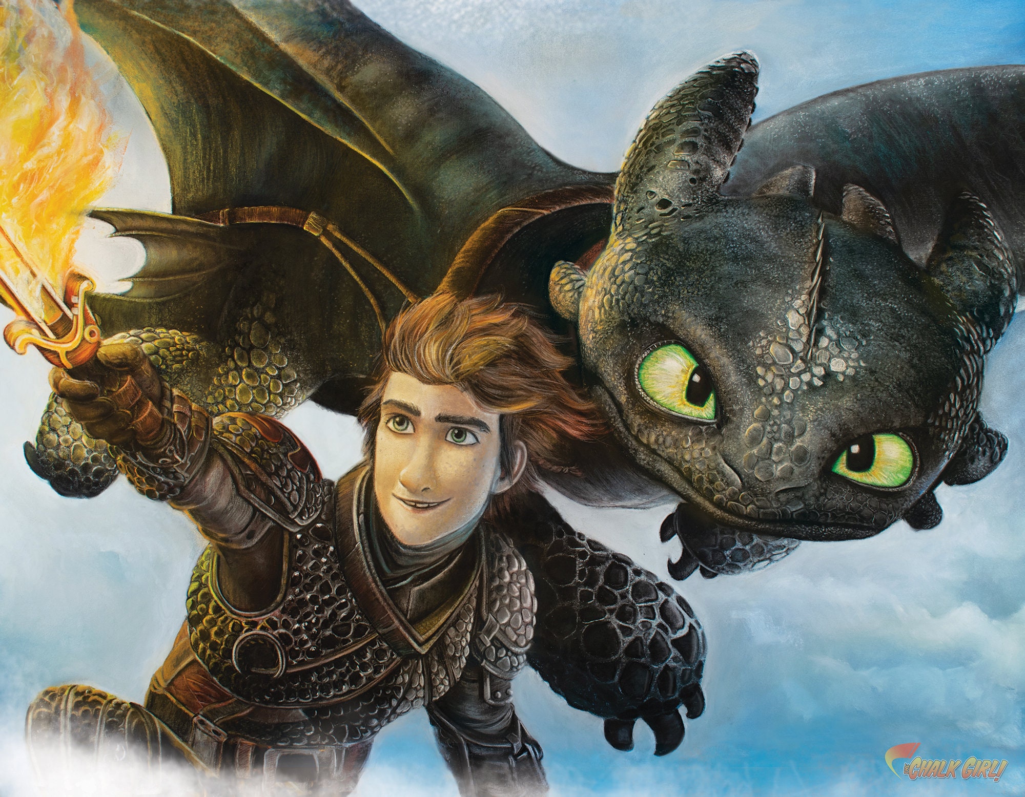 How To Train Your Dragon 2 Toothless And Hiccup Poster