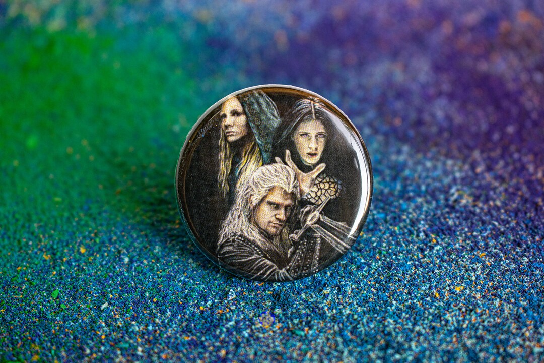 The Witcher Art Print Button Geralt of Rivia Refrigerator - Etsy