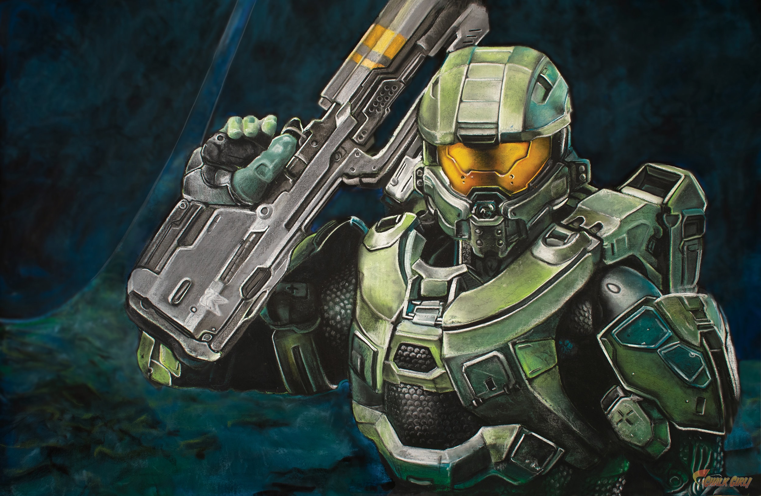 Halo Master Chief Cover