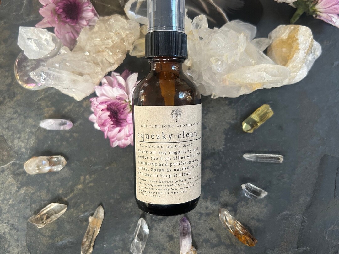 Squeaky Clean Purifying Aura Mist Essential Oil Blend - Etsy