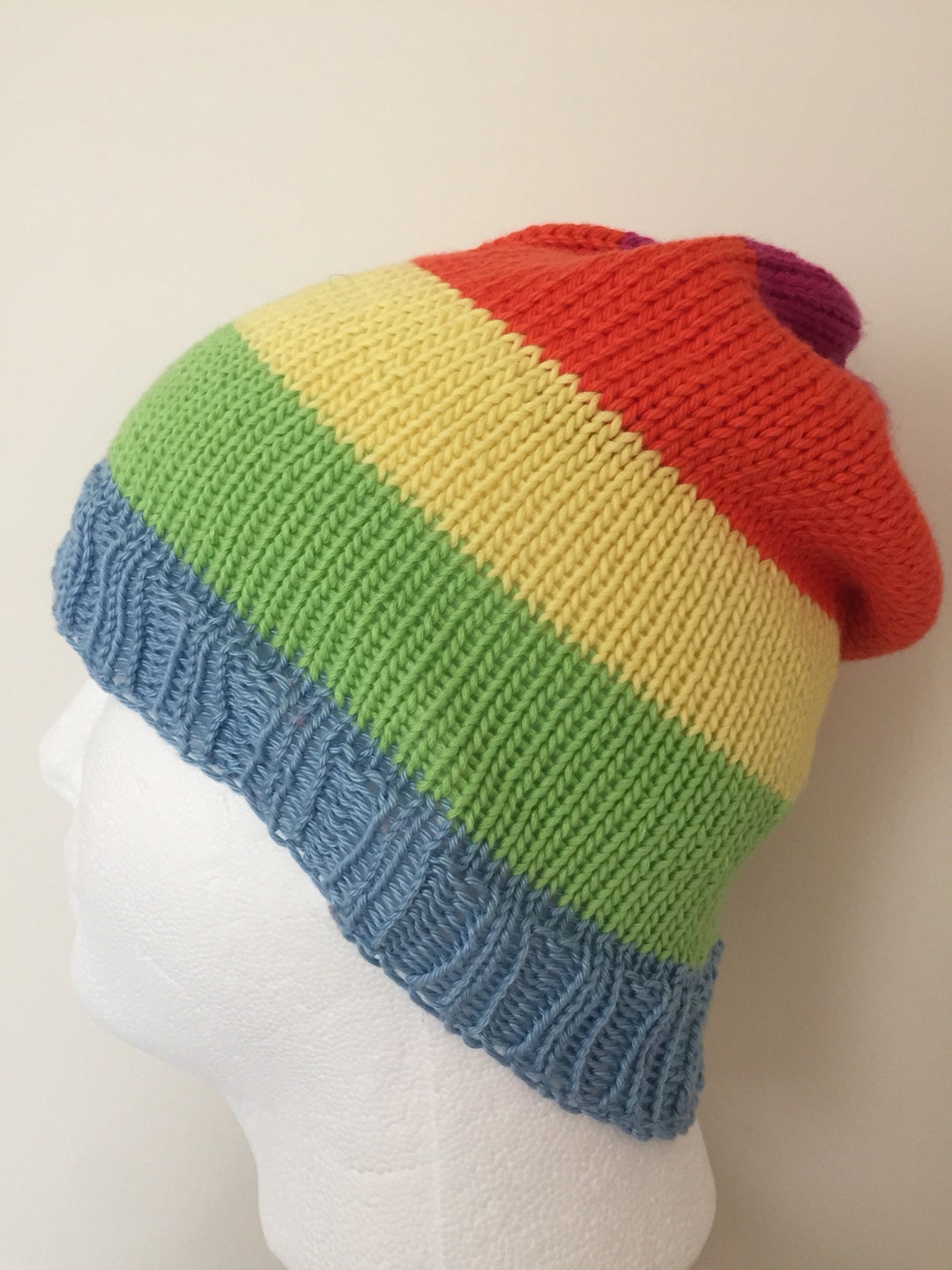 LGBTQ Panflux Orgullo Slouchy gorro sombrero - Etsy España