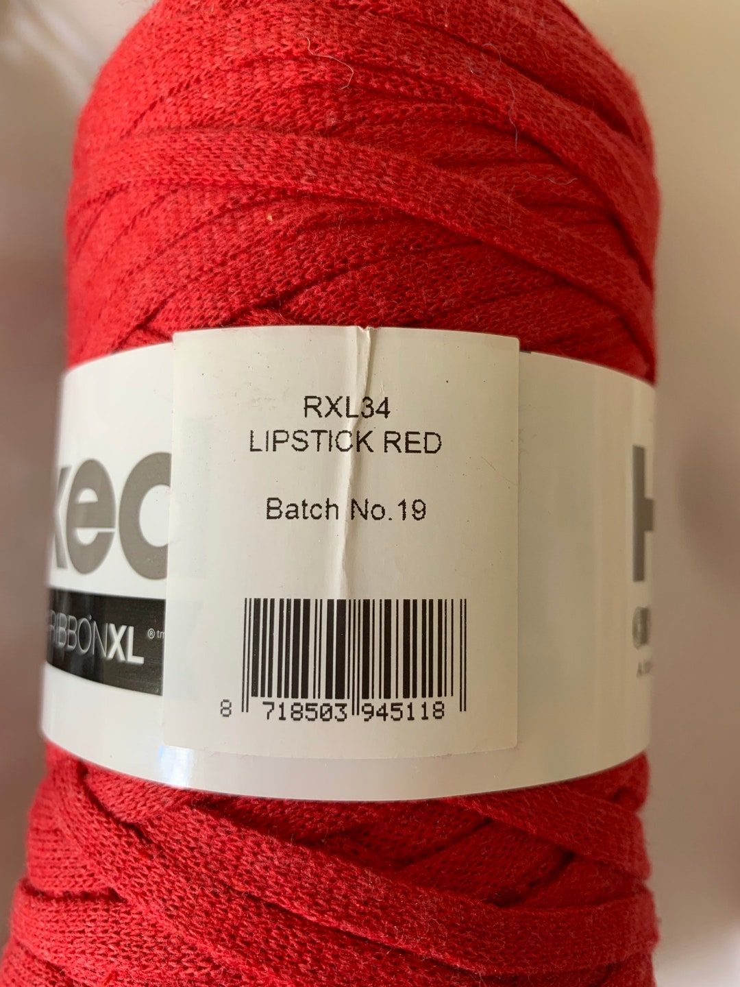 Hooked Ribbon XL Yarn Eco-friendly - Etsy