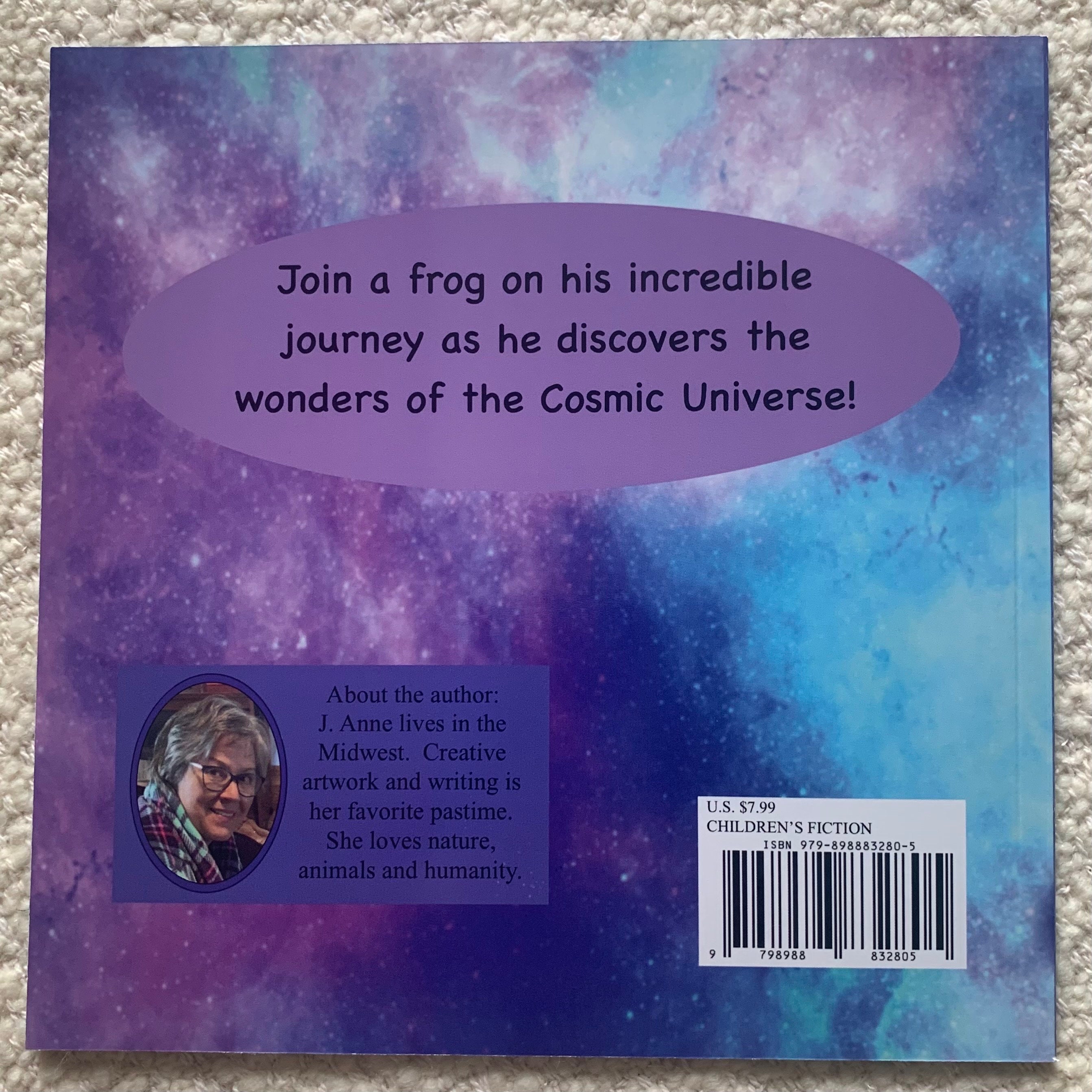 The Frog Who Visited the Cosmic Universe: STORYBOOK/COLORING - Etsy