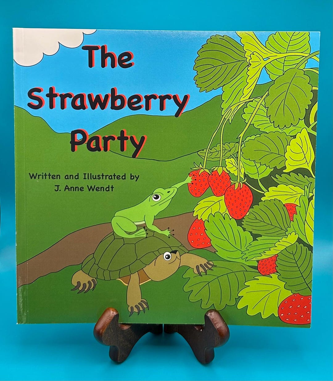 The Strawberry Party (children's Book) Plus FREE Coloring Book! - Etsy