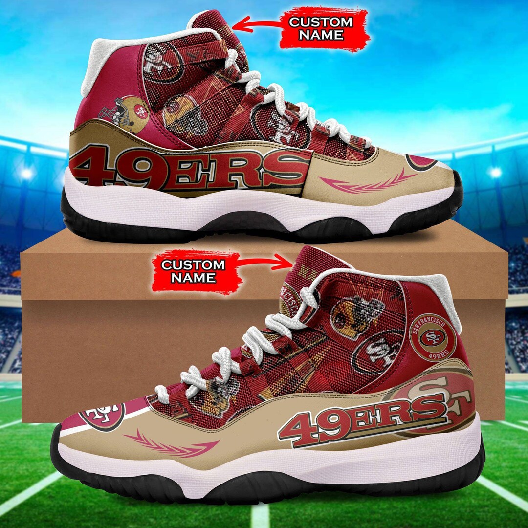 SAN Franclsco ERS NFL 1 Sneakers Custom for Fans Ar416 - Etsy