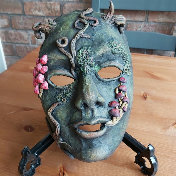 Paper Mache Mask - Etsy UK