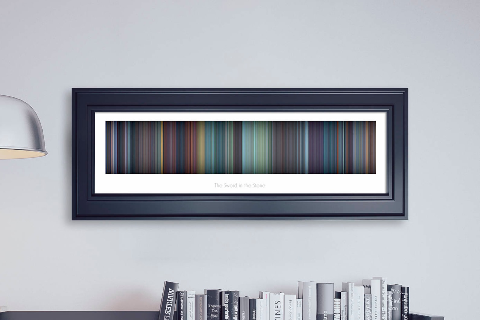 The Sword in the Stone // Movie Poster // Movie Barcode // - Etsy