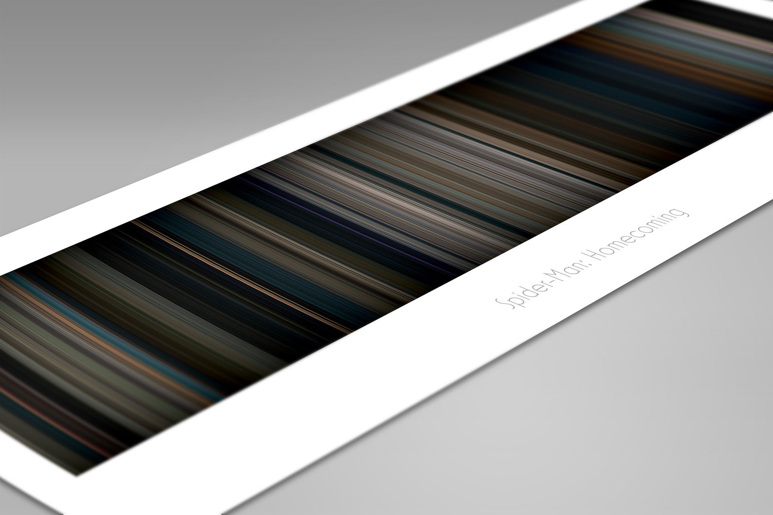 Spider-man: Homecoming // Movie Poster // Movie Barcode // - Etsy