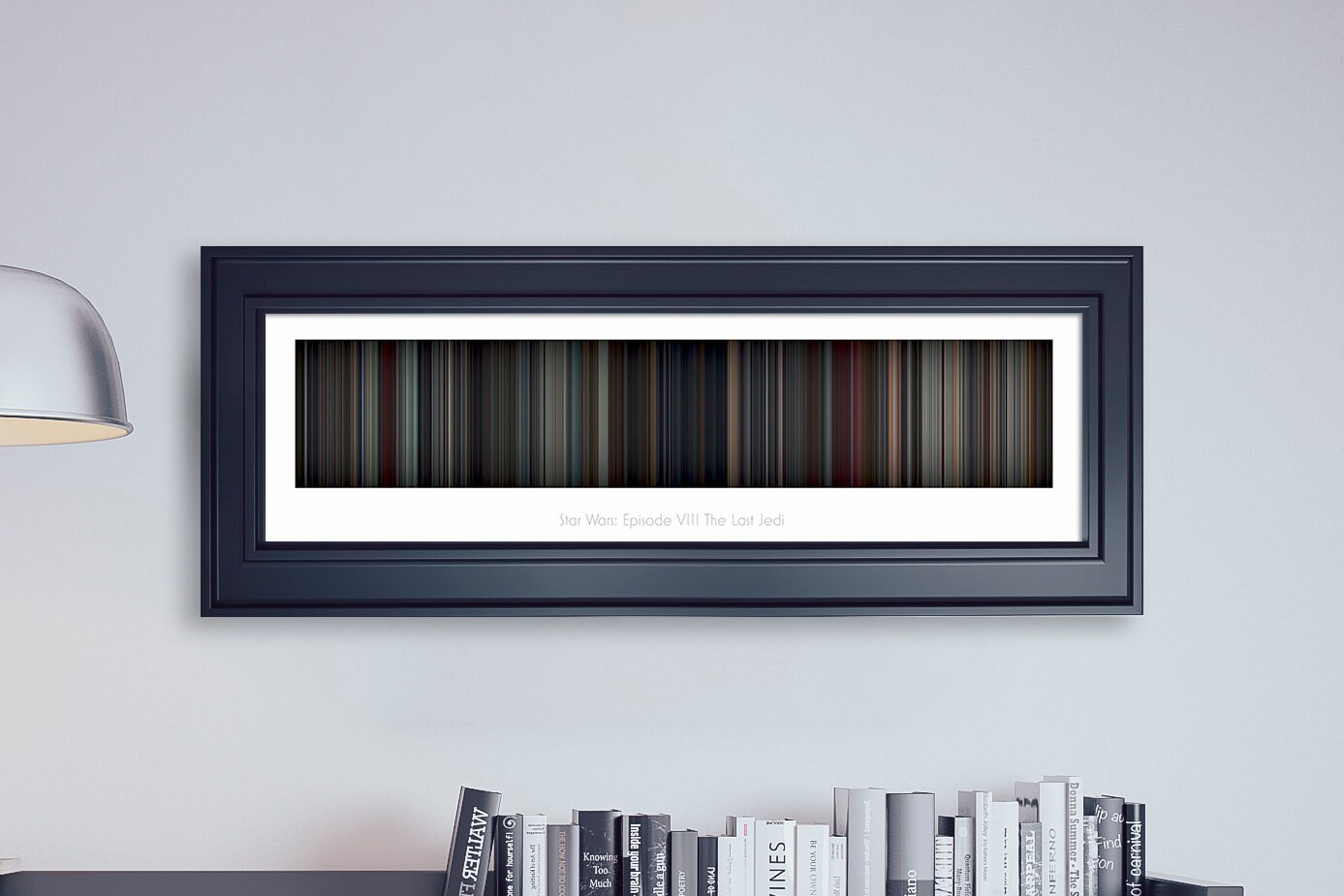 The Last Jedi // Movie Poster // Movie Barcode // Star Wars Print ...