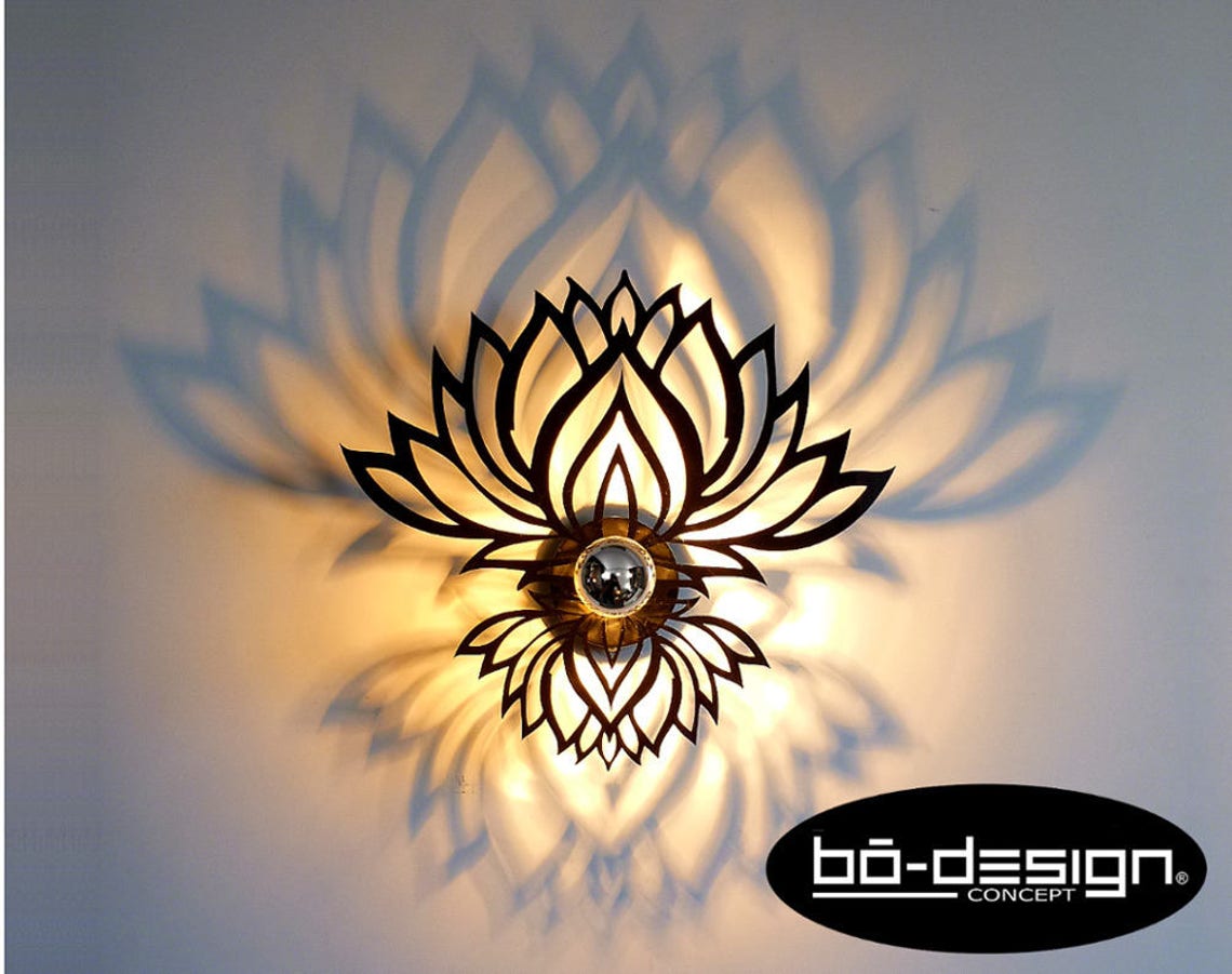 Zen Lighting,30 or 35 Cm,110 V,butterfly,deco Lighting,lotus Ligthing ...