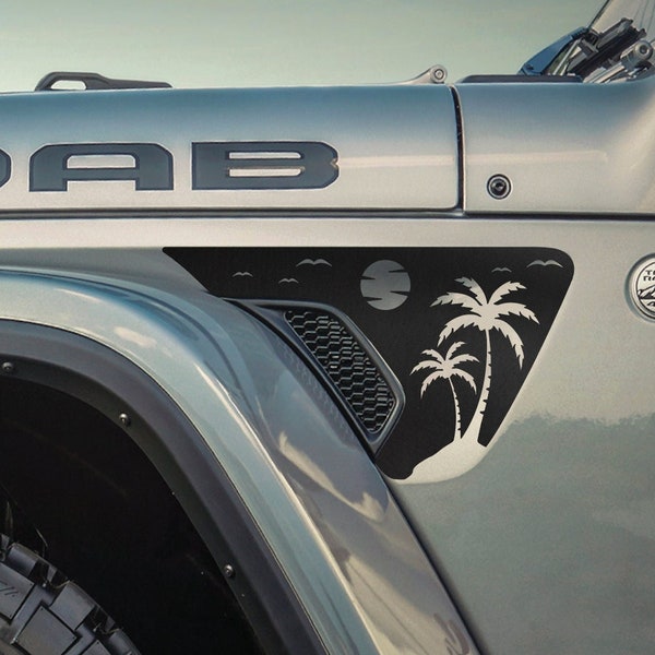 Jeep Vent Beach Decal - Etsy
