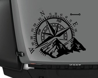 Hood Vinyl Decal Fits JEEP COMPASS 2017 2019 Sticker Graphics Kit - Etsy