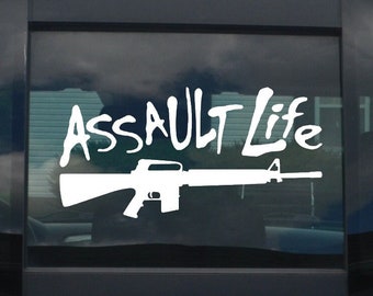 Decal Assault Life | Etsy