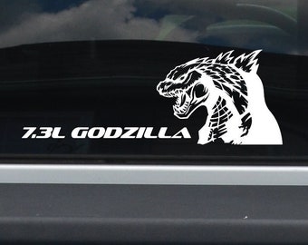 Godzilla Sticker 7.3 - Etsy