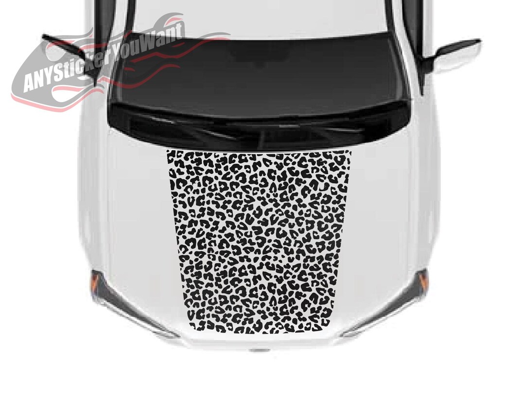 Leopard Print Blackout Hood Vinyl Decal Fits Toyota 4runner 2010-2023 ...