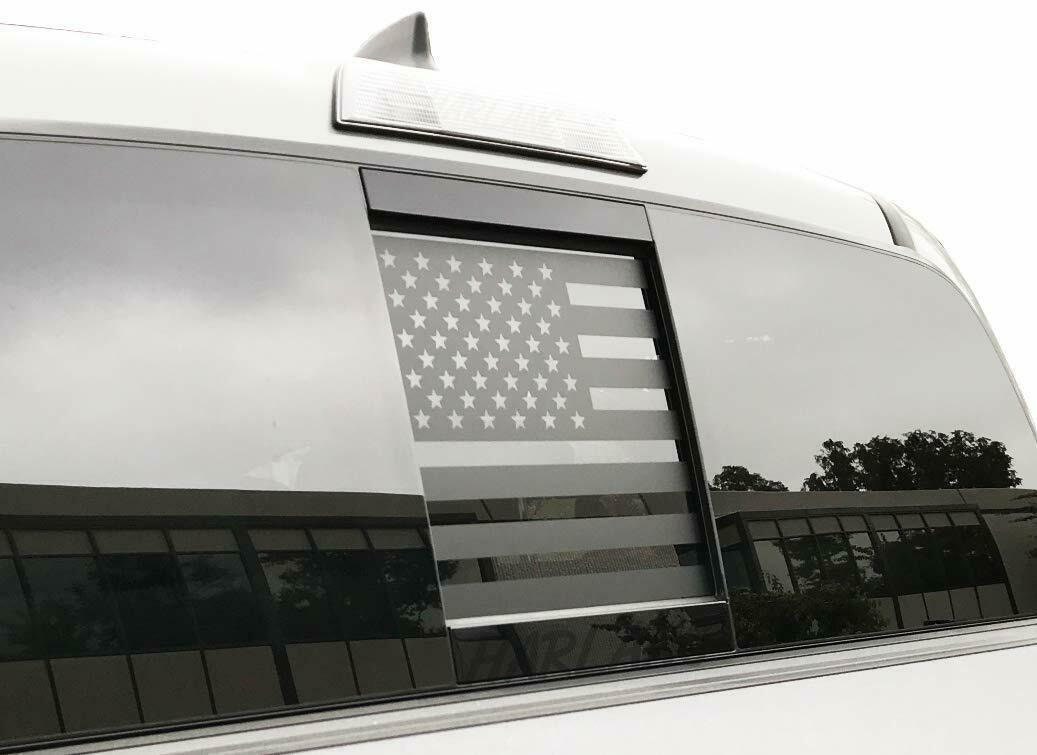 USA American Flag Vinyl Decal Rear Sliding Window Sticker Fits Dodge ...