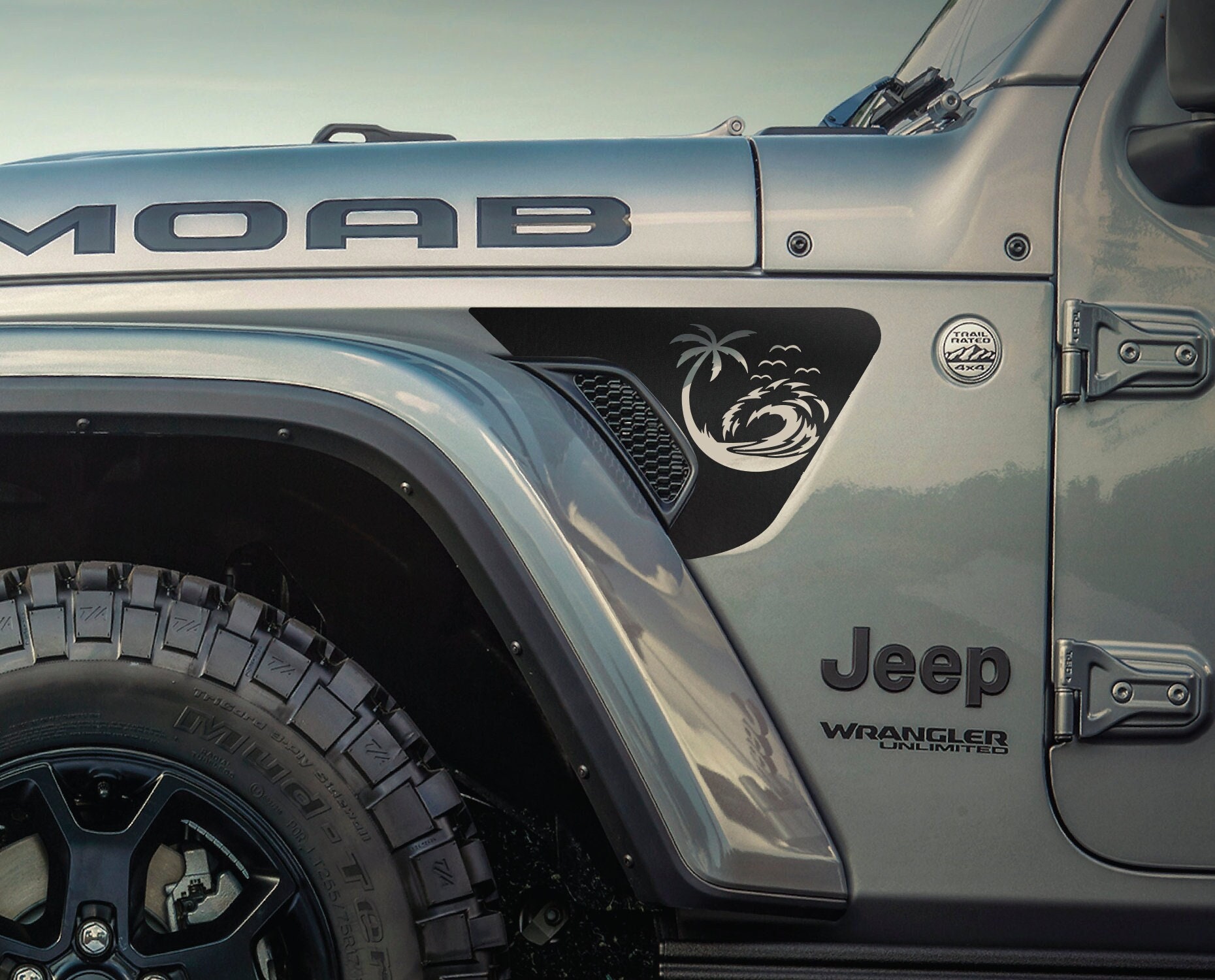 Jeep Wrangler Logo Decal