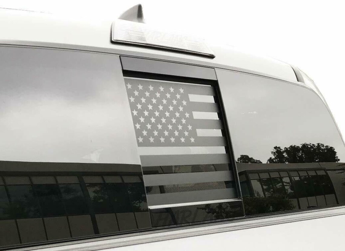 USA American Flag Window Decal Vinyl Sticker Fits ANY Vehicle - Etsy