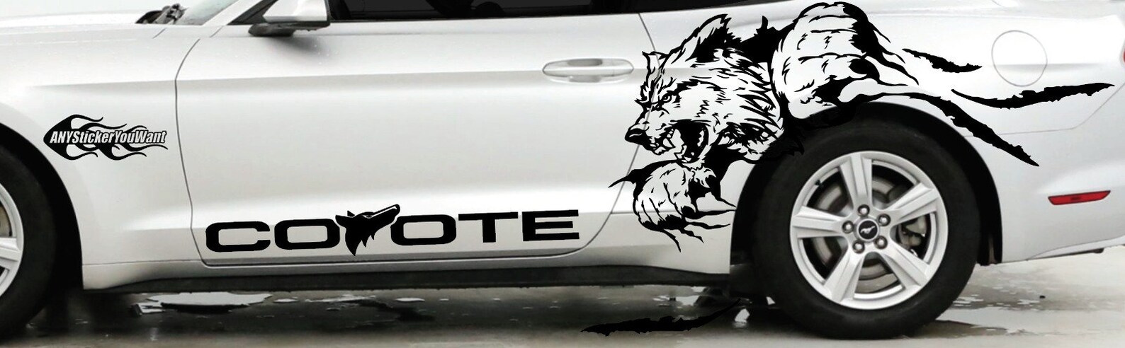 X2 Mustang Coyote Vinyl Graphic Decal Sticker FITS Ford | Etsy