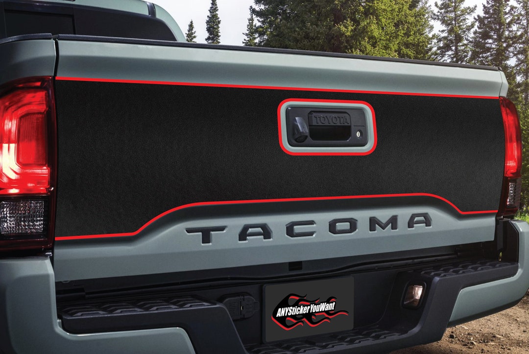 2 Tone Blackout Tailgate Vinyl Graphic Decal Fits 3rd Gen - Etsy