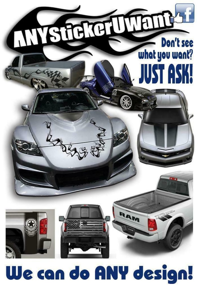 Distressed USA Flag Side Graphic Vinyl Decal Fits Chevrolet - Etsy