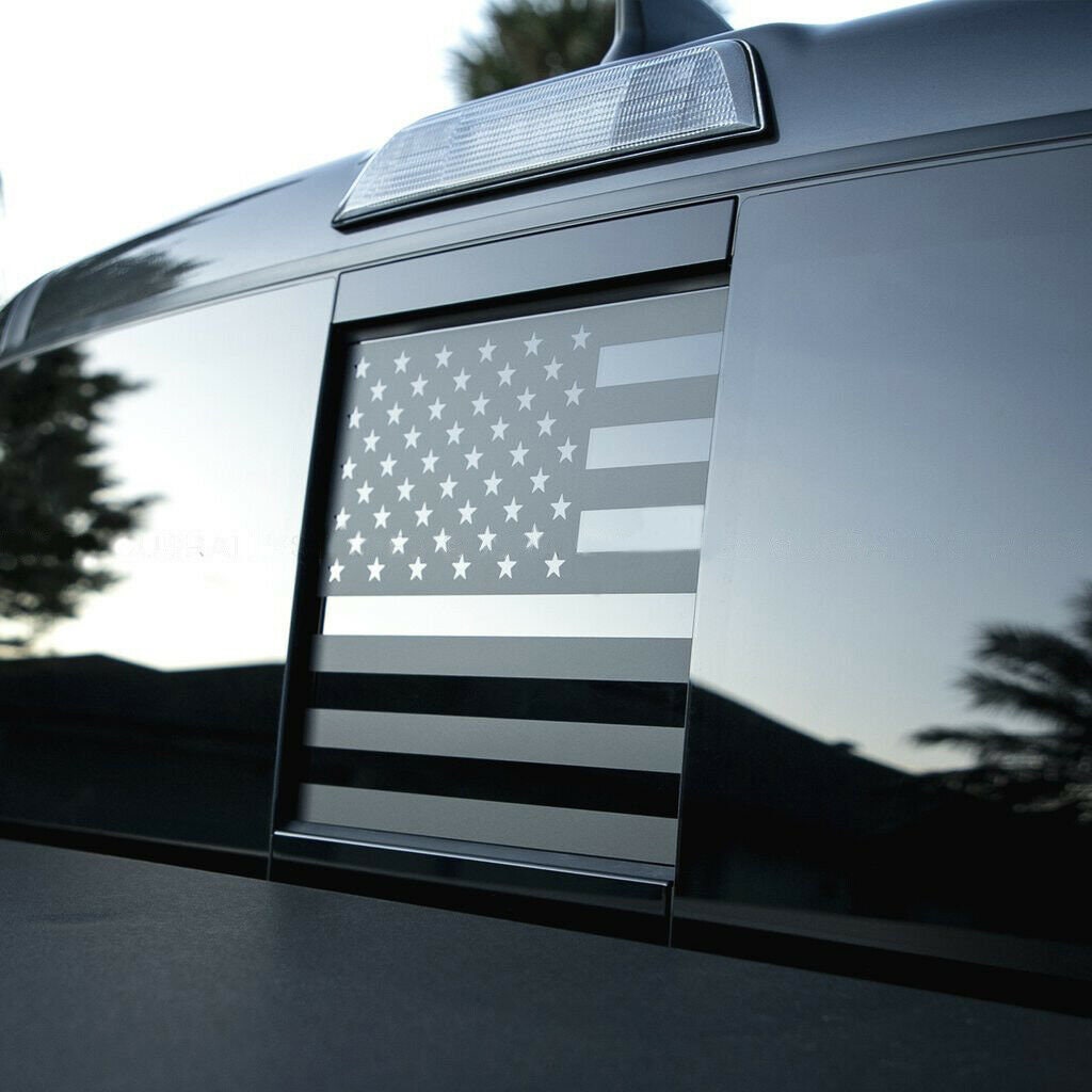 USA American Flag Window Decal Vinyl Sticker Fits ANY Vehicle - Etsy