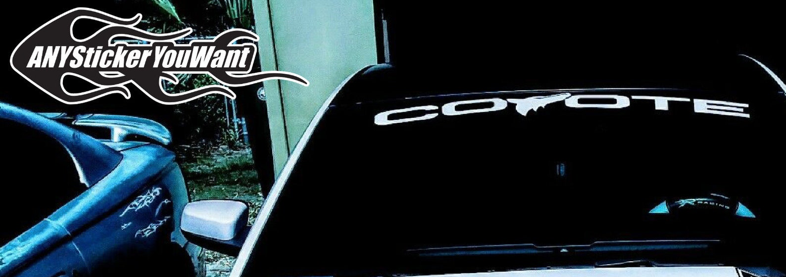 Mustang Coyote Windshield Graphic Decal Sticker FITS Ford | Etsy