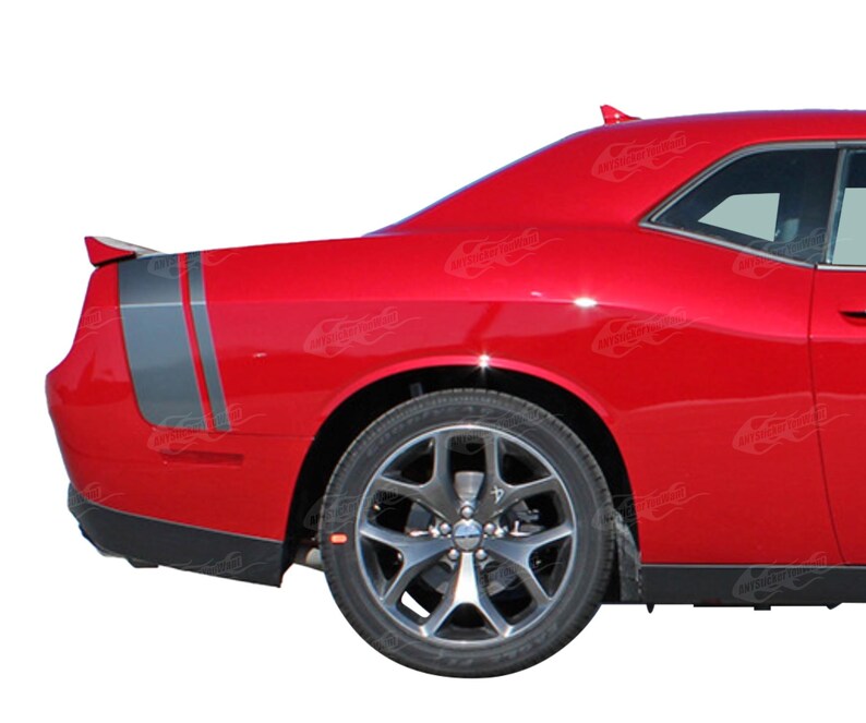 Side Quarter Panel Tailband Vinyl Decal Fits Dodge Challenger 2011-2023 ...