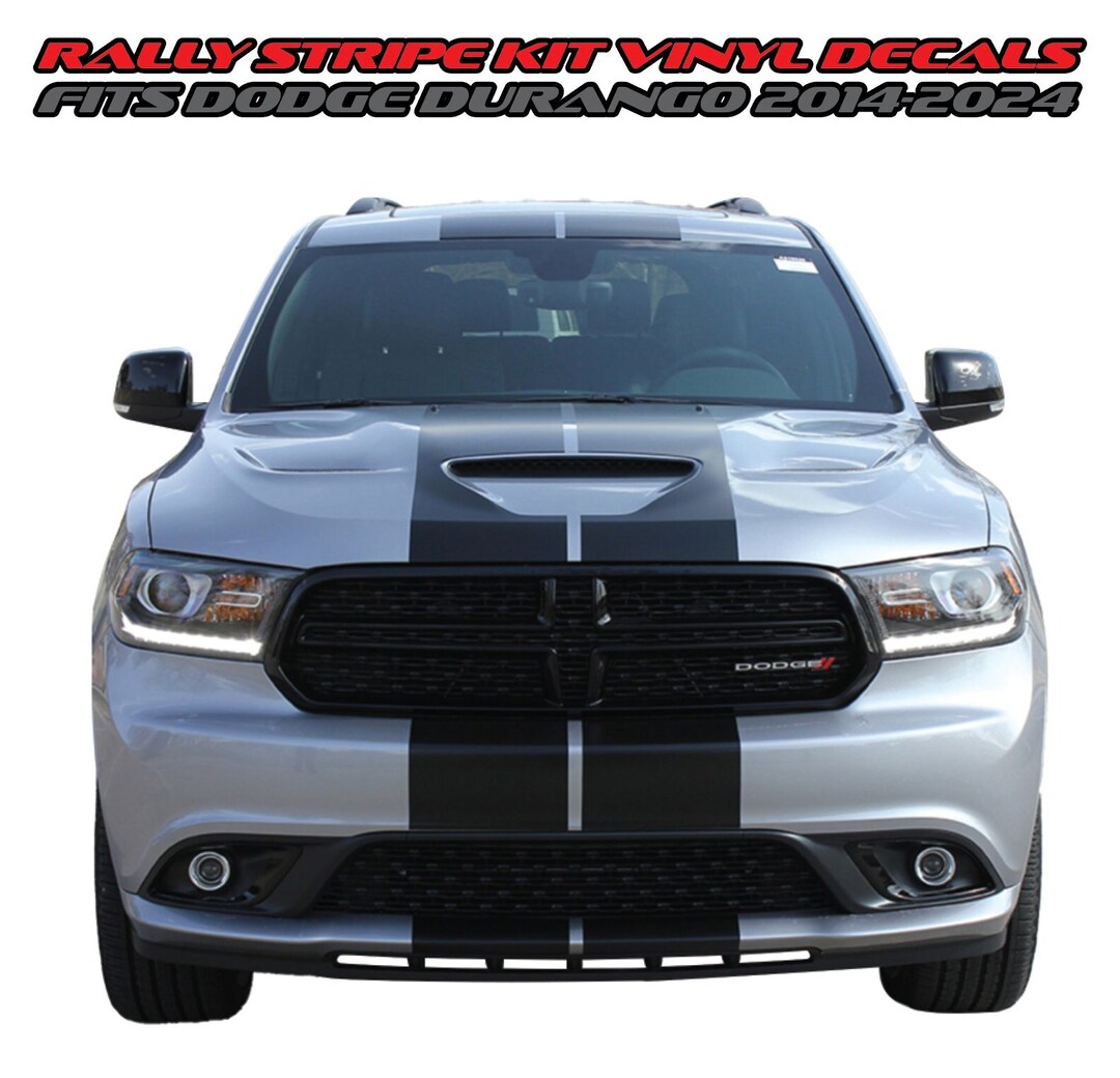 Rally Stripe Kit Vinyl Decals Fits Dodge Durango 2014-2024 - Etsy