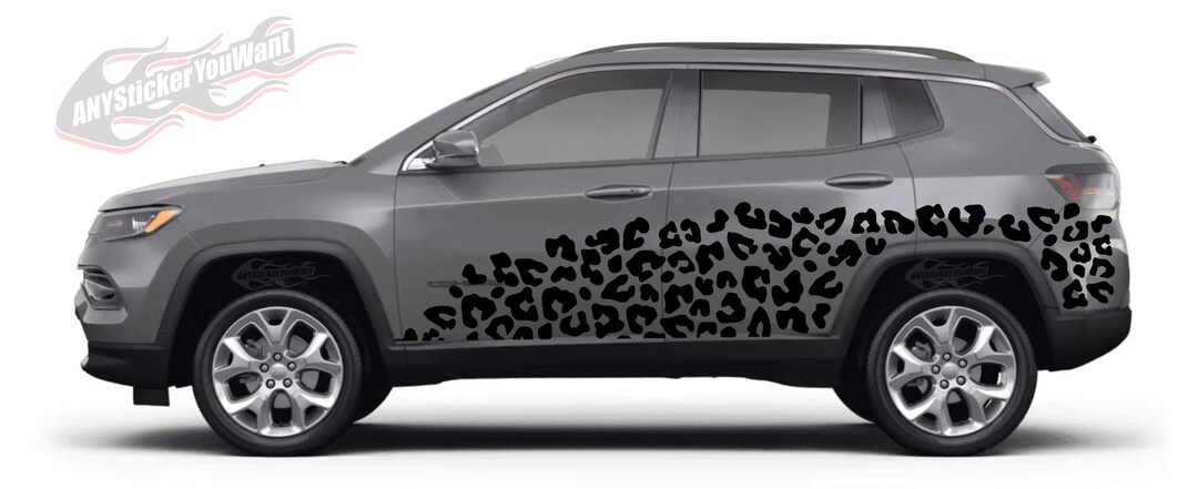 Leopard Print Side Graphic Vinyl Decals Fits Jeep Compass 2022-2025 - Etsy