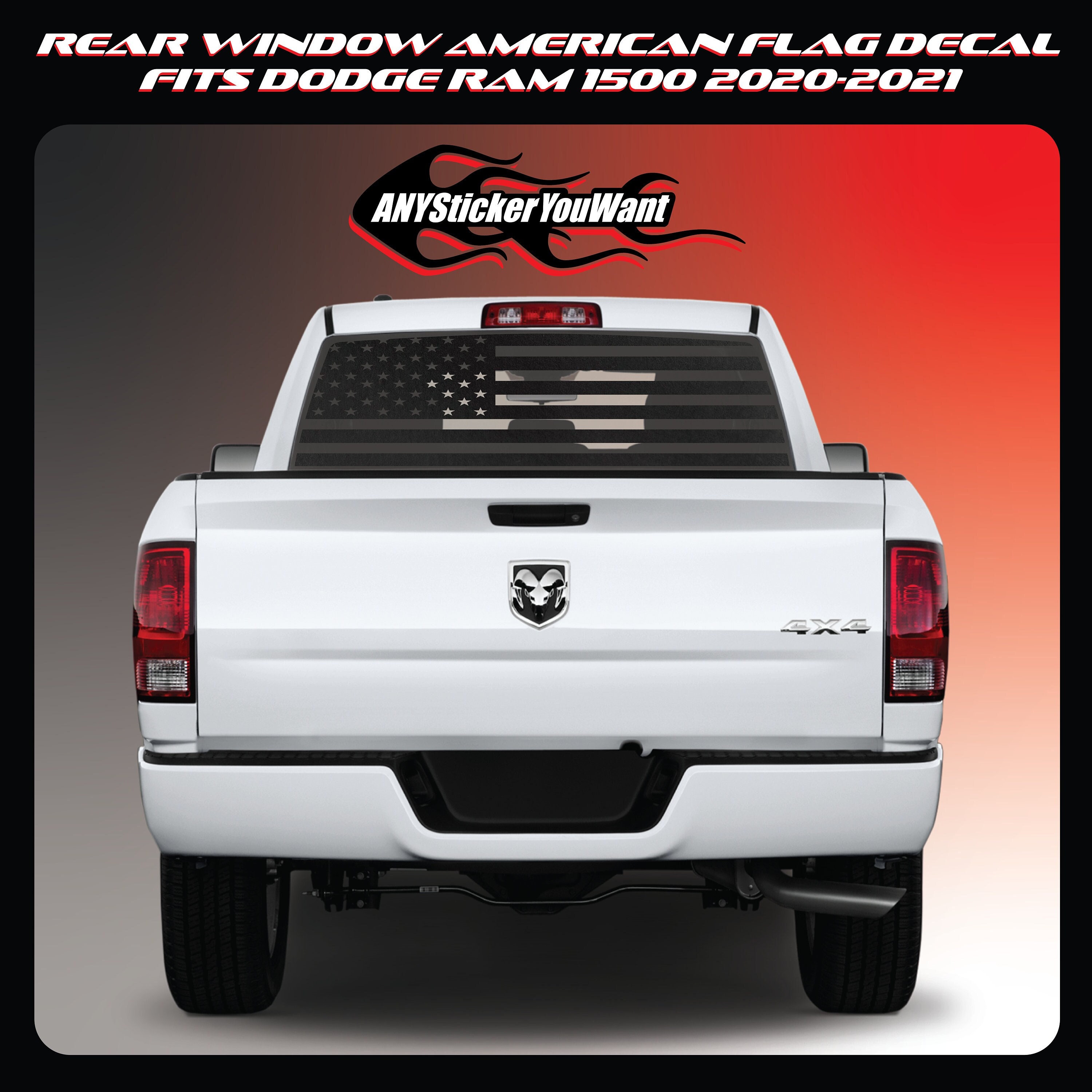 Dodge Truck Window Decals