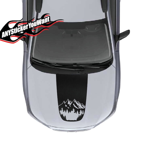 Subaru Outback Hood Vinyl Decal - Etsy