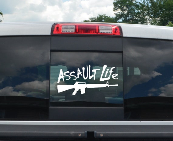 2nd Amendment Assault Life Pro NRA Vinyl Decal Window Sticker - Etsy