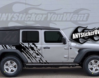 Jeep Mud Splash Decal - Etsy