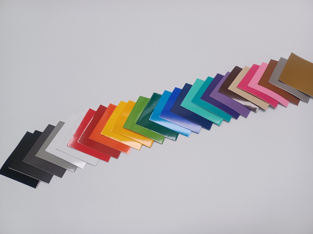 Vinyl Decal Color Sample for Color Matching - Etsy