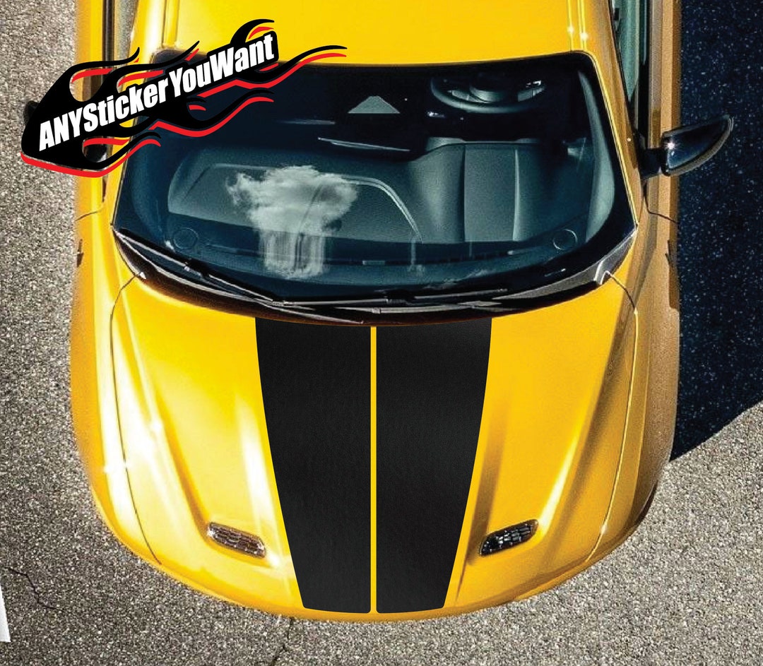 Split Style Hood Stripe Kit Vinyl Decal Fits Dodge Hornet - Etsy