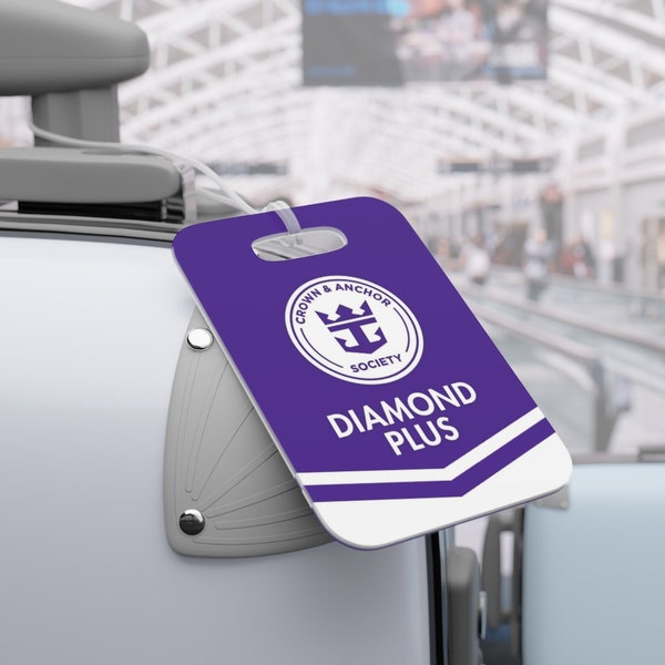 Royal Caribbean Diamond and Luggage Tag - Etsy