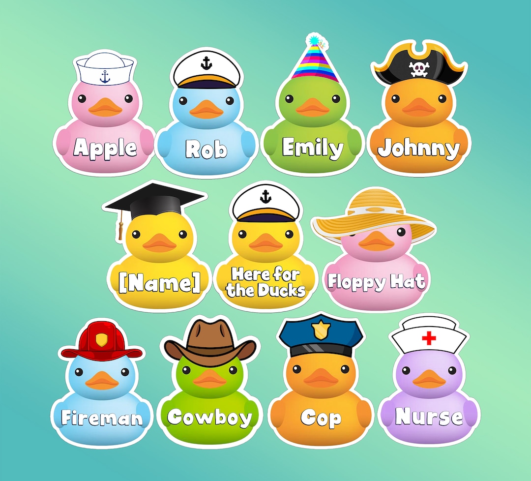 Duck Cruise Door Magnet - Customizable - Etsy