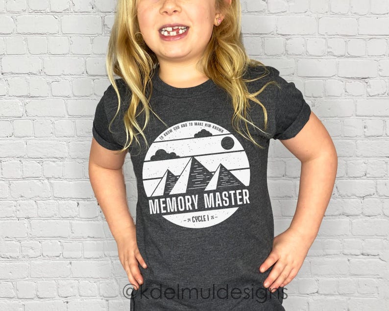 CC Memory Master Cycle 1 Shirt, Classical Conversations T-shirt ...
