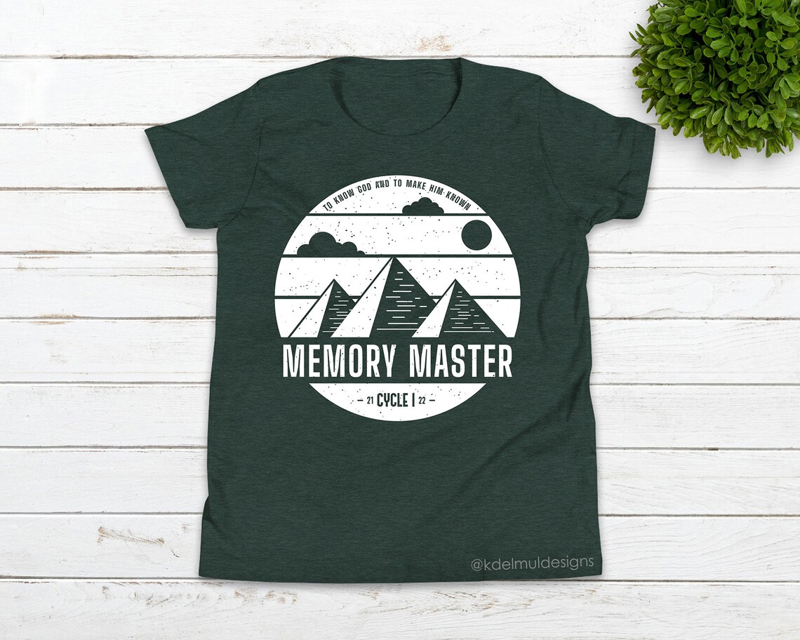 CC Memory Master Cycle 1 Shirt, Classical Conversations T-shirt ...