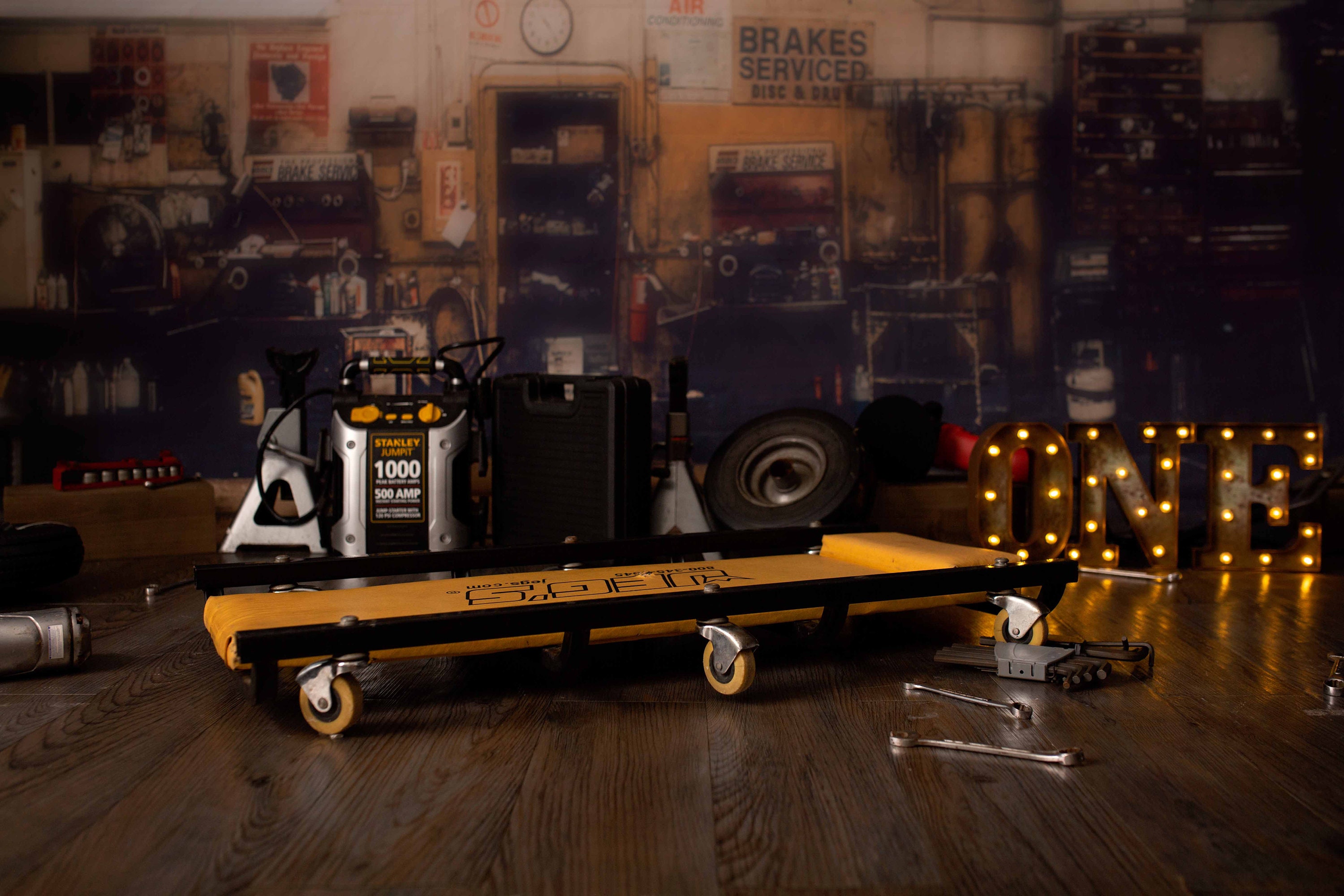 Mechanic/garage Digital Background - Etsy Australia