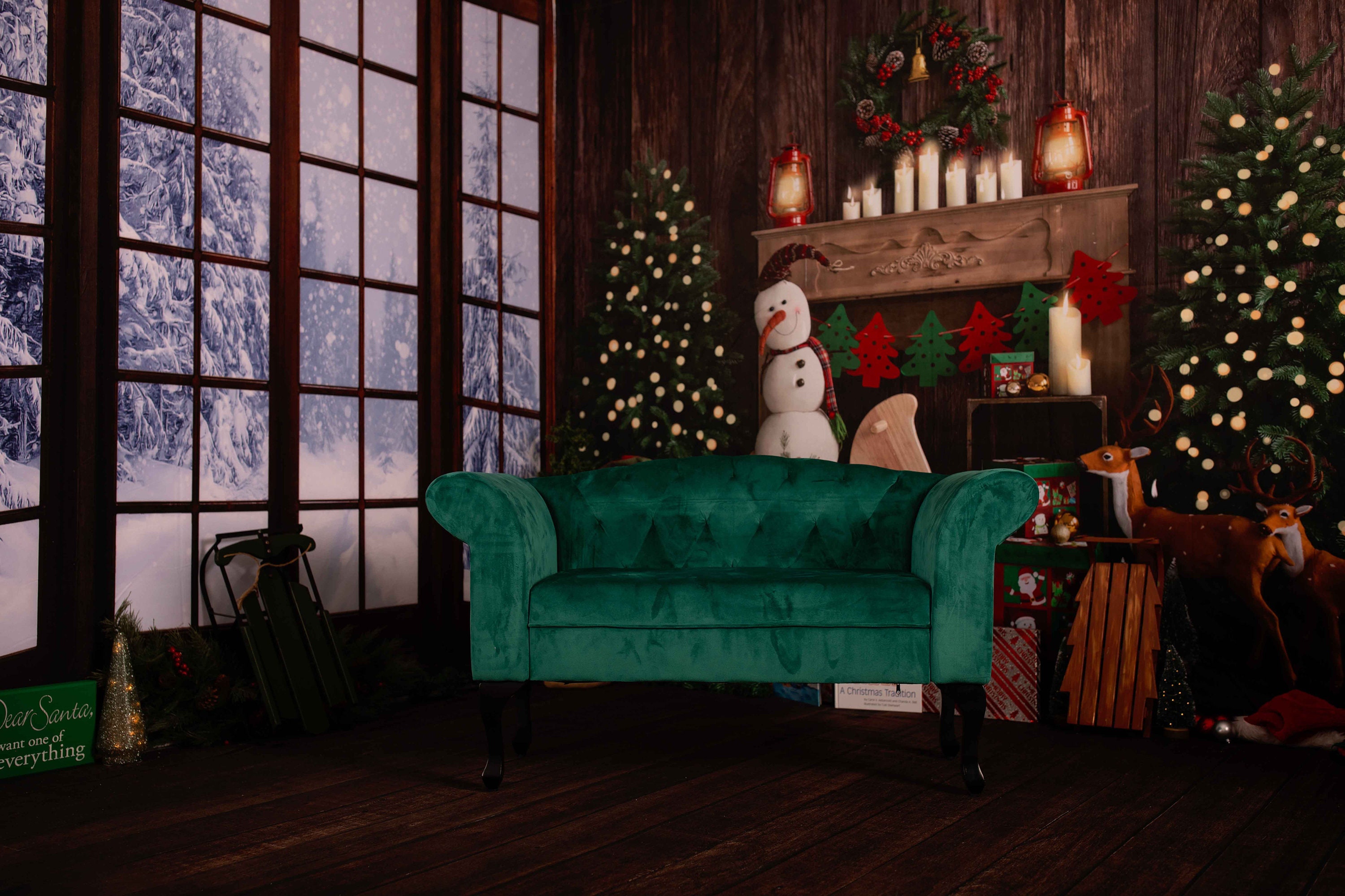 Digital Christmas Backdrop - Etsy