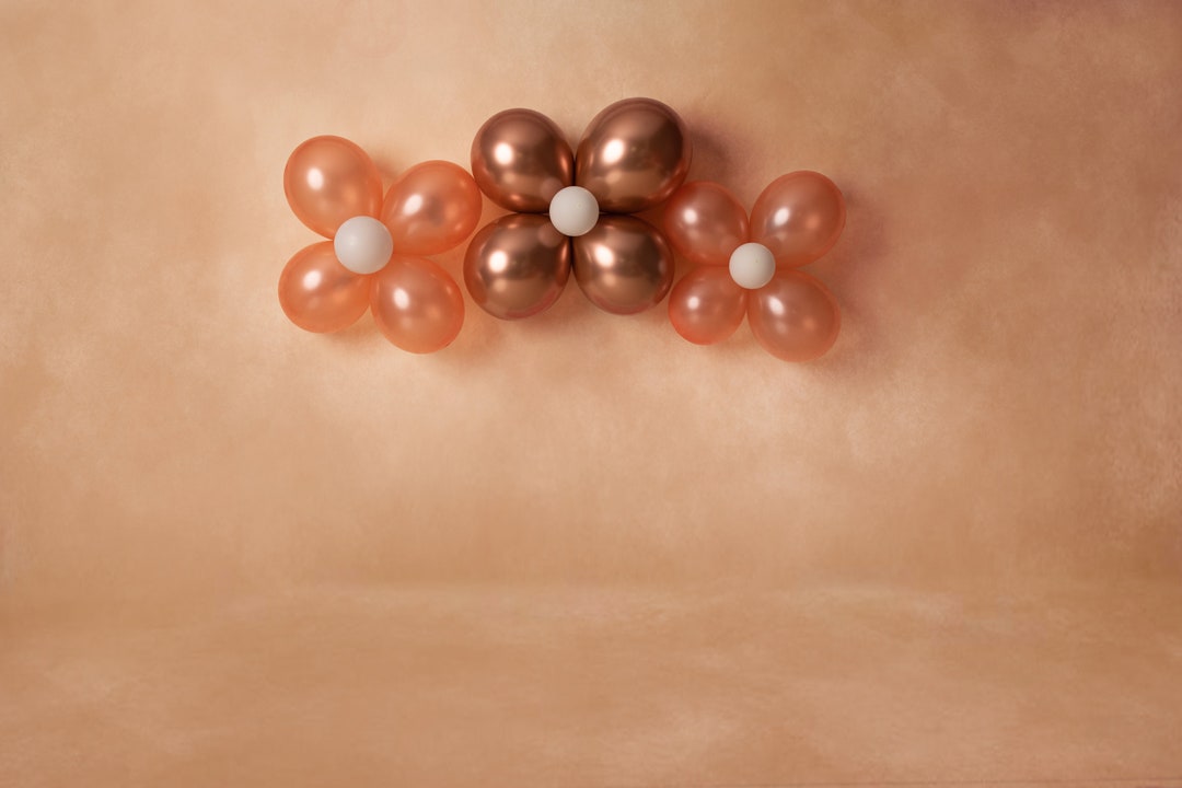 Balloon Flower Digital Backdrop - Etsy