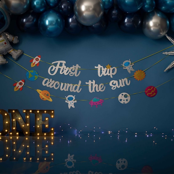 First Trip Around the Sun Photo Backdrop - Etsy